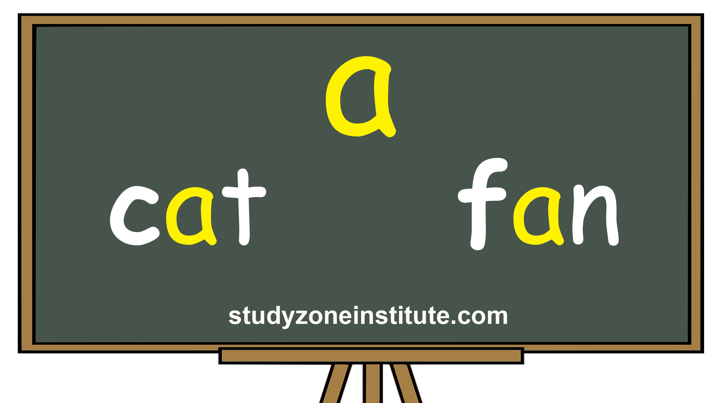 Middle sound a: Download free worksheet, trace, colour and fill - Study ...
