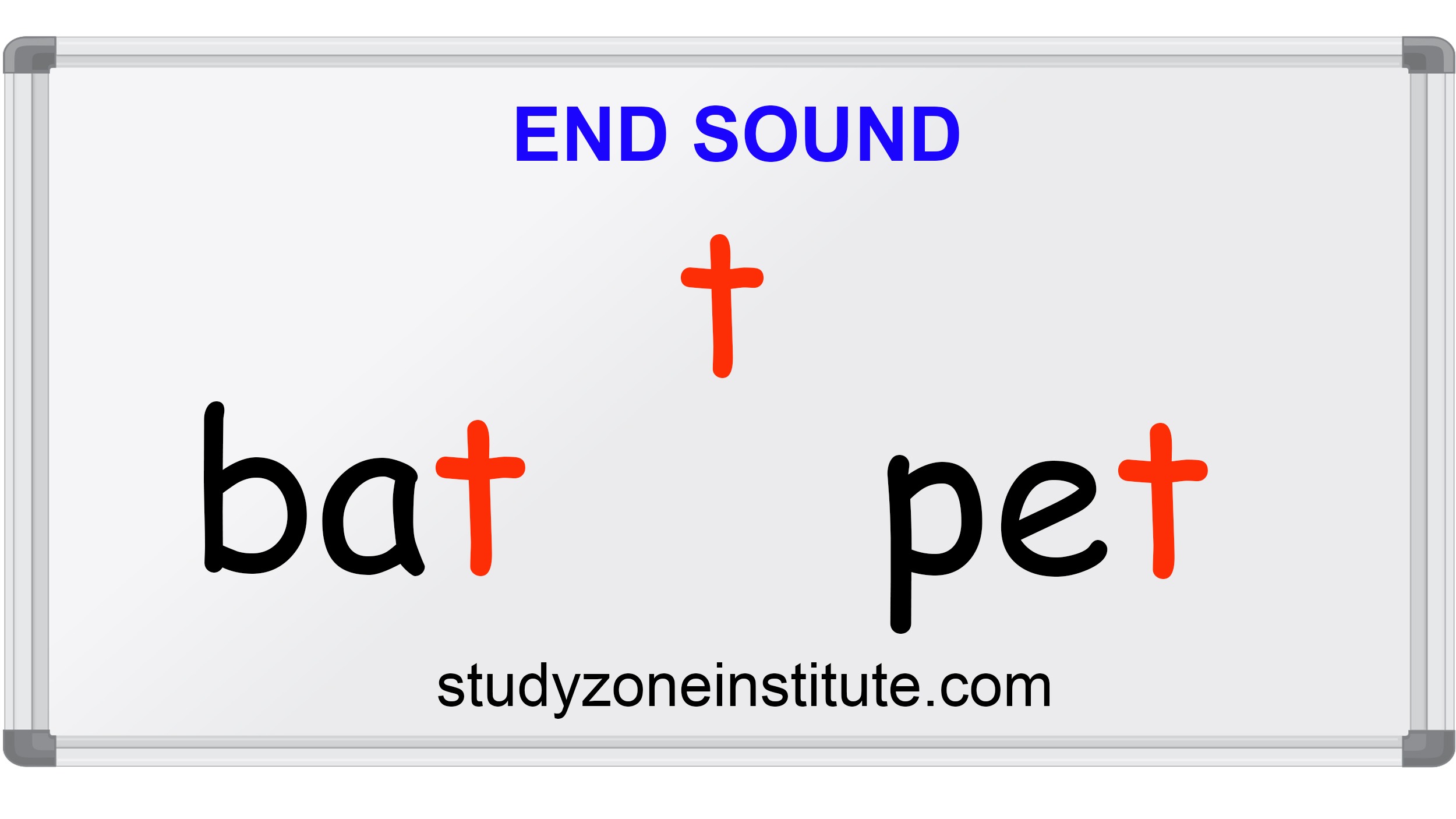 End sound t: Download free worksheet, trace, colour and fill - Study ...