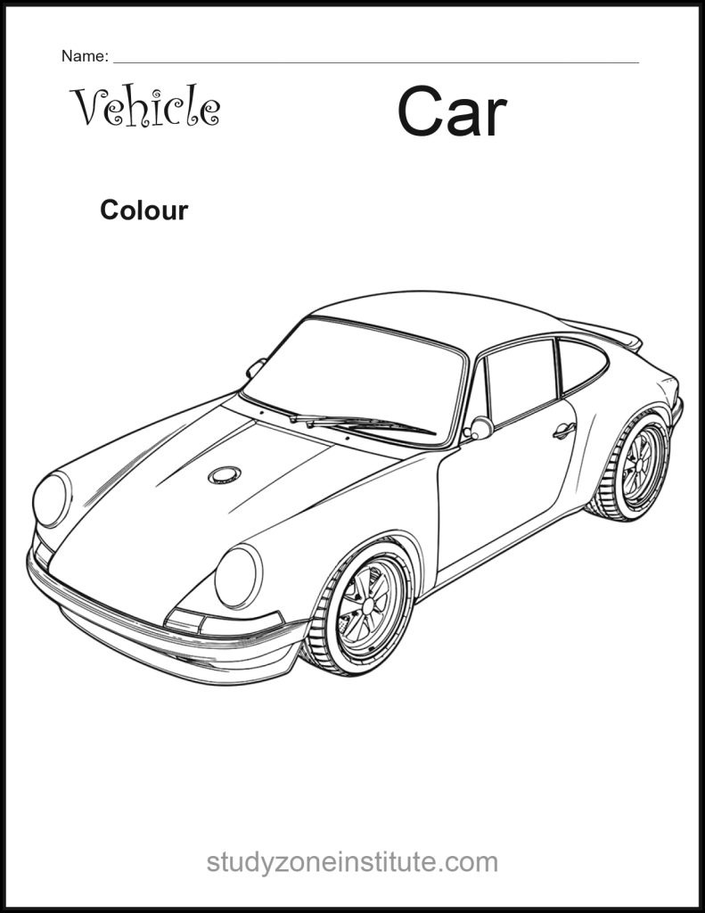 Car worksheet: Download FREE activity on this vehicle - Study Zone ...
