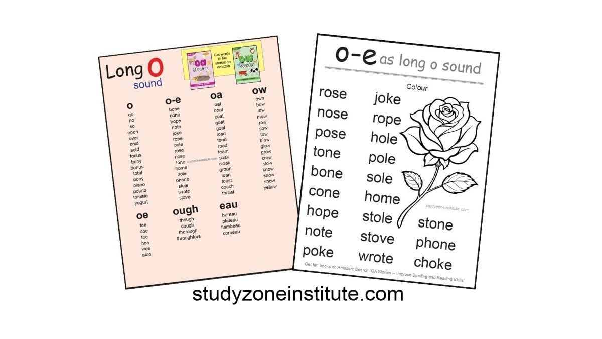 Pattern ‘O-E long O’ sound in ‘home’: Download free word list and ...