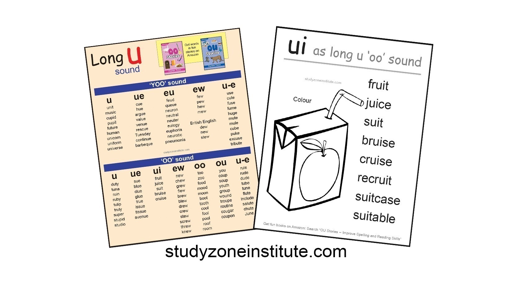 Conquer the rare ‘UI long U’ sound in 'juice': Download free word list ...