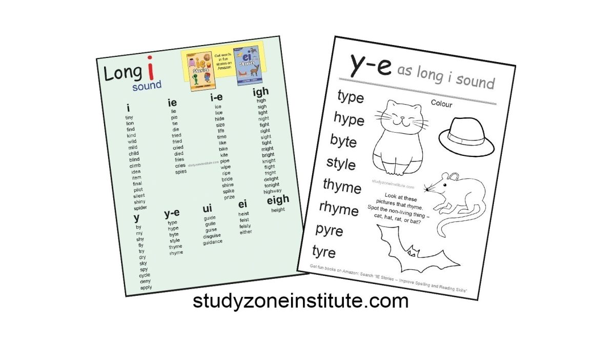 Pattern ‘Y-E long I’ sound in ‘rhyme’: Download free word list and ...