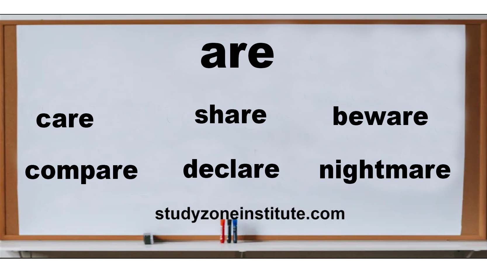 ARE words: Master your spelling skills with word list and examples ...