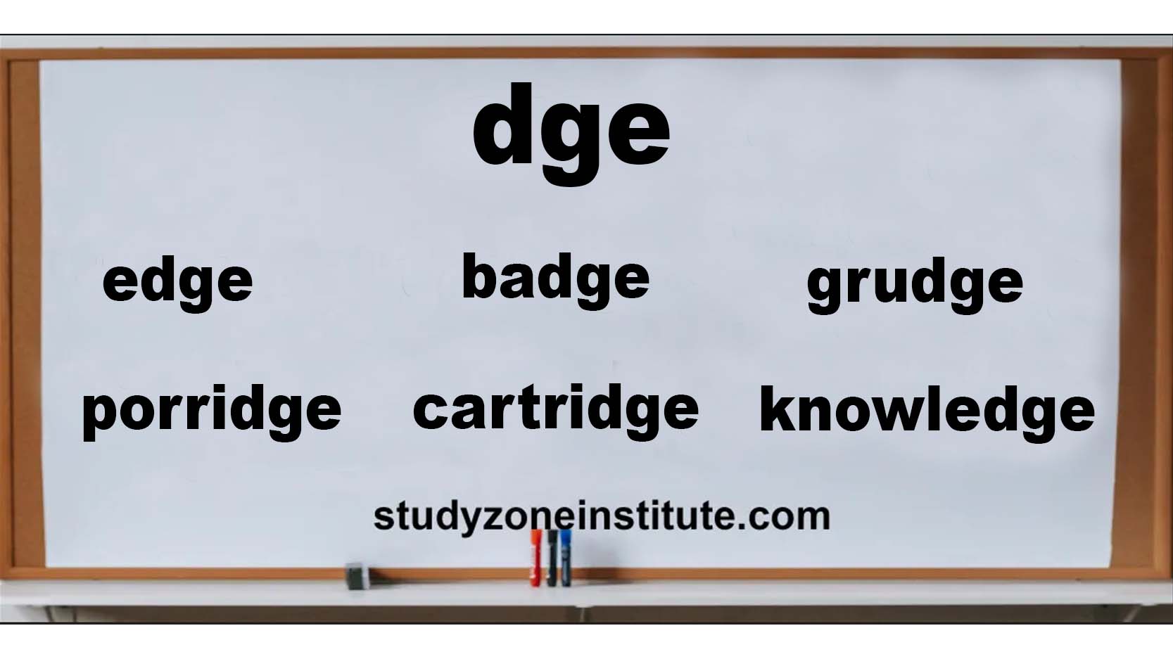 DGE words: Conquer the trigraph with word list and examples - Study ...