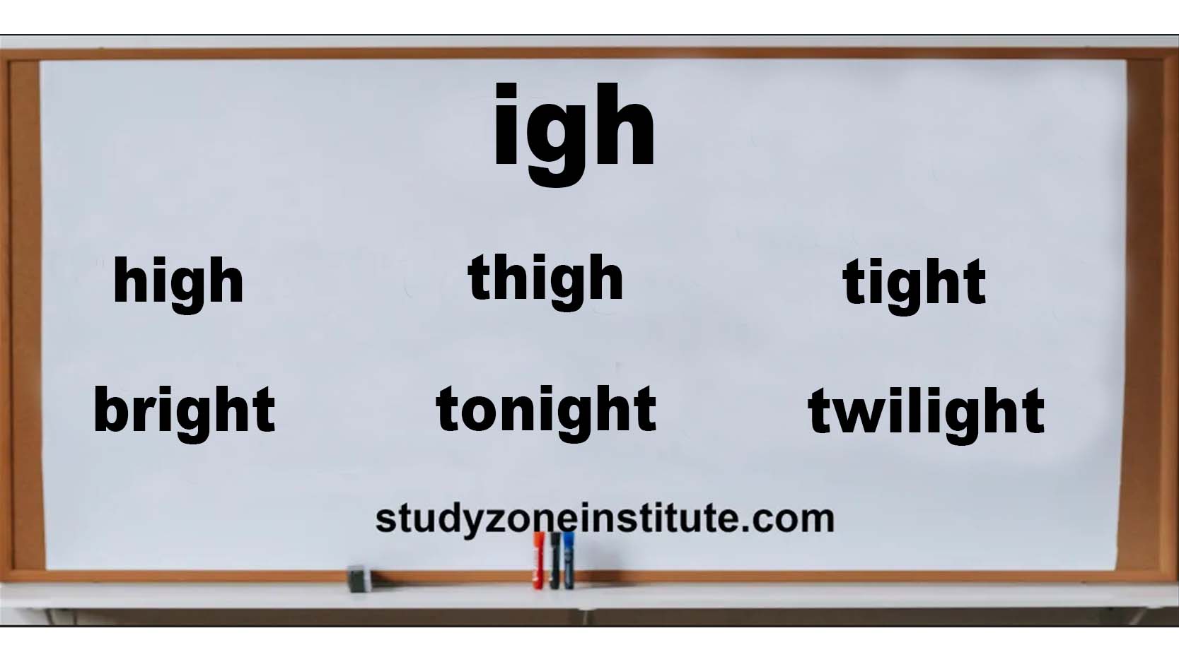 IGH words: From high to insight, learn the trigraph with word list and ...