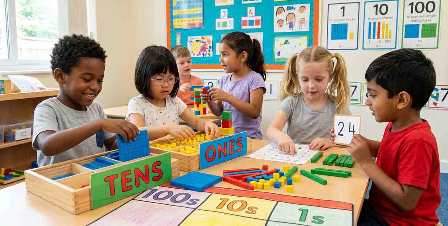 How to teach blocks and place values to struggling primary school ...